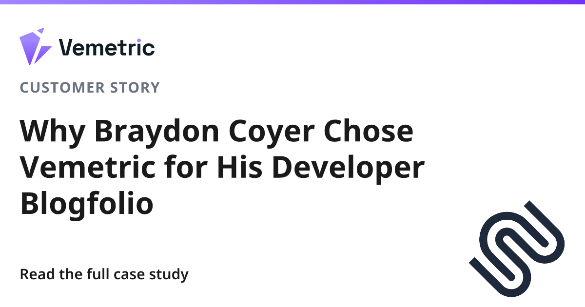 Braydon Coyer - Customer Story | Vemetric
